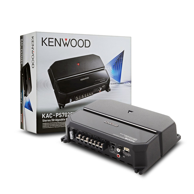 Amplifiers: Kenwood KAC-PS702EX 500W 2 Channel Amplifier
