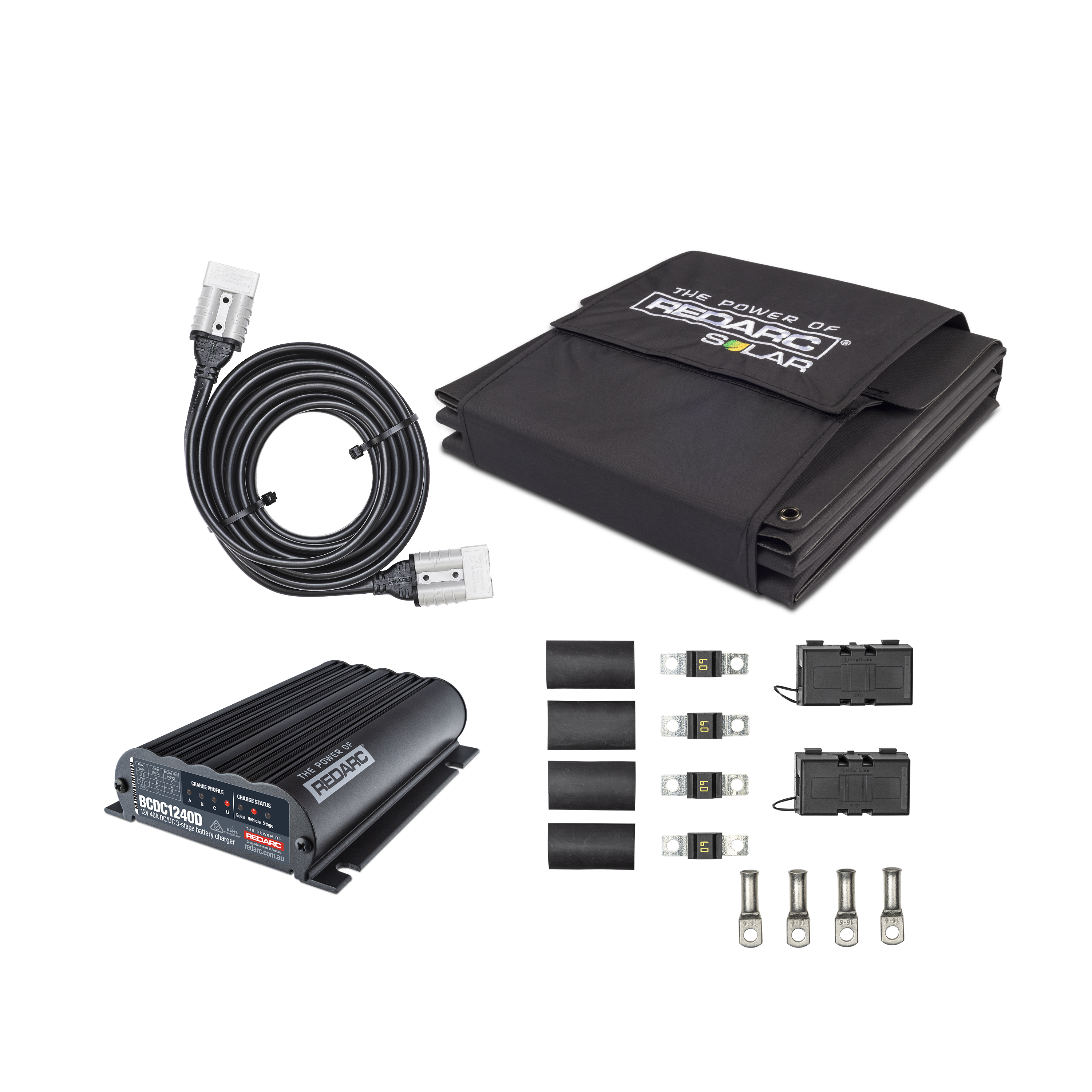 REDARC Bundle Value Packs: REDARC 4X4 OFFROAD SOLAR CHARGING CAMPING KIT