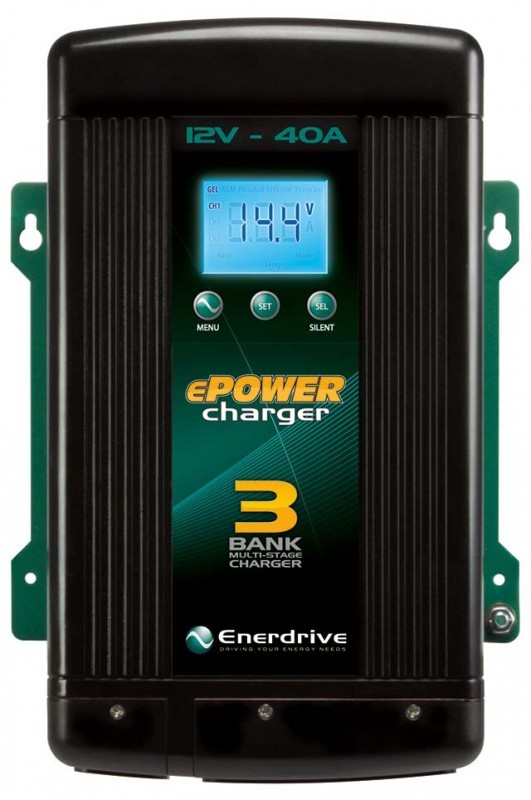 AC to DC Battery Chargers: Enerdrive ePOWER 12V 40A Battery Charger