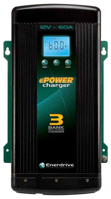 AC to DC Battery Chargers: Enerdrive ePOWER 12V 60A Battery Charger