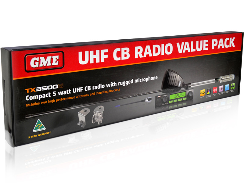 UHF Radios: GME TX3500SVP TX3500S Value Pack