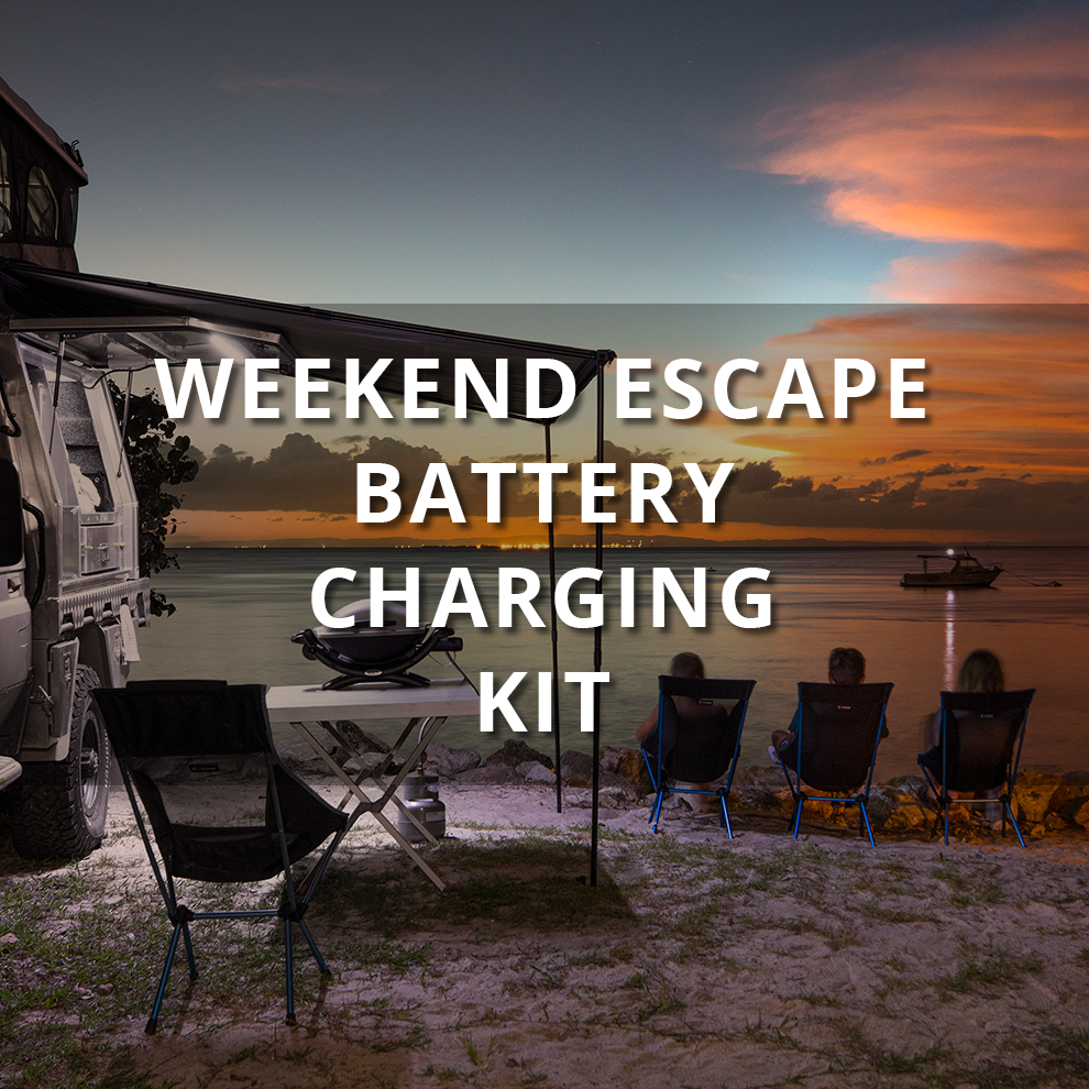 REDARC Bundle Value Packs: REDARC WEEKEND ESCAPE BATTERY CHARGING KIT